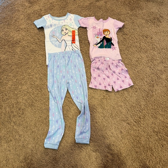 Disney | Pajamas | Disney Frozen Elsa Anna Princess Pajamas 6t Olaf ...
